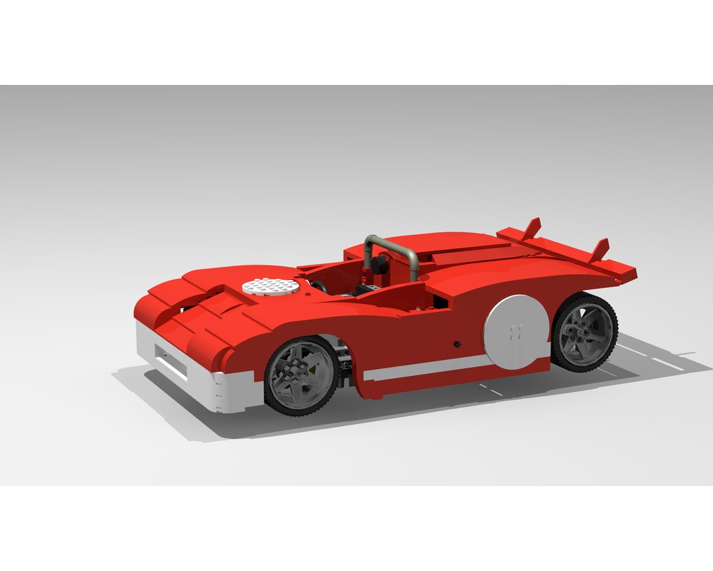 LEGO MOC Alfa Romeo 33 3 by zazavolley | Rebrickable - Build with LEGO