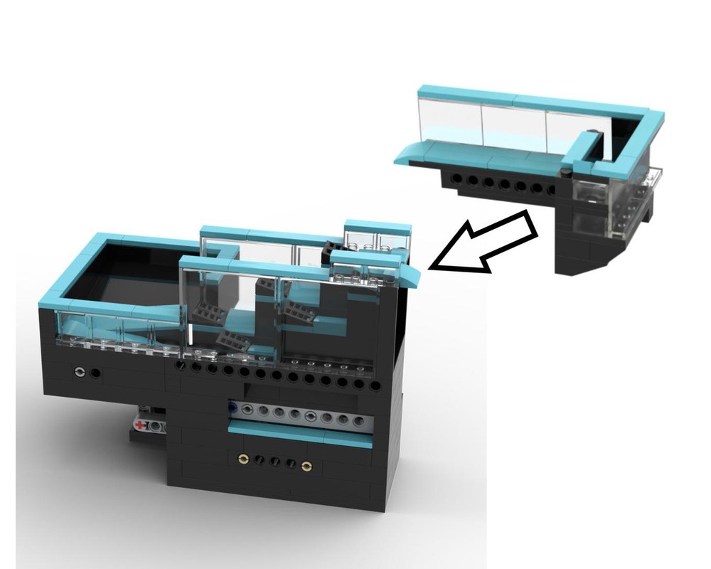 Lego Moc Slide For Side Stepper Gbc Closes Loop By Legoori