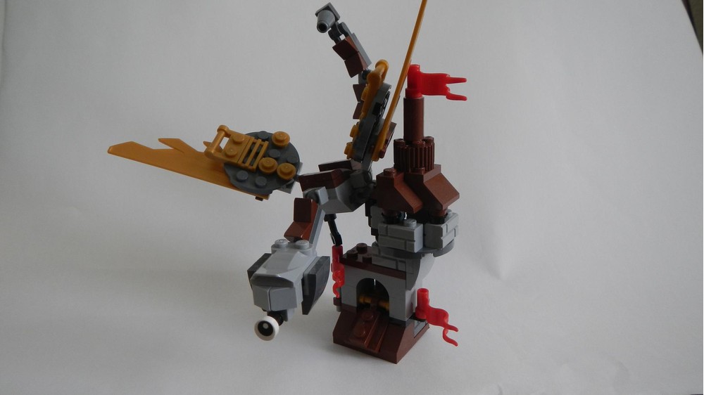 LEGO MOC Lego Mixels Medivals Alternate Build Dragon & Castle by Qrxbrx ...