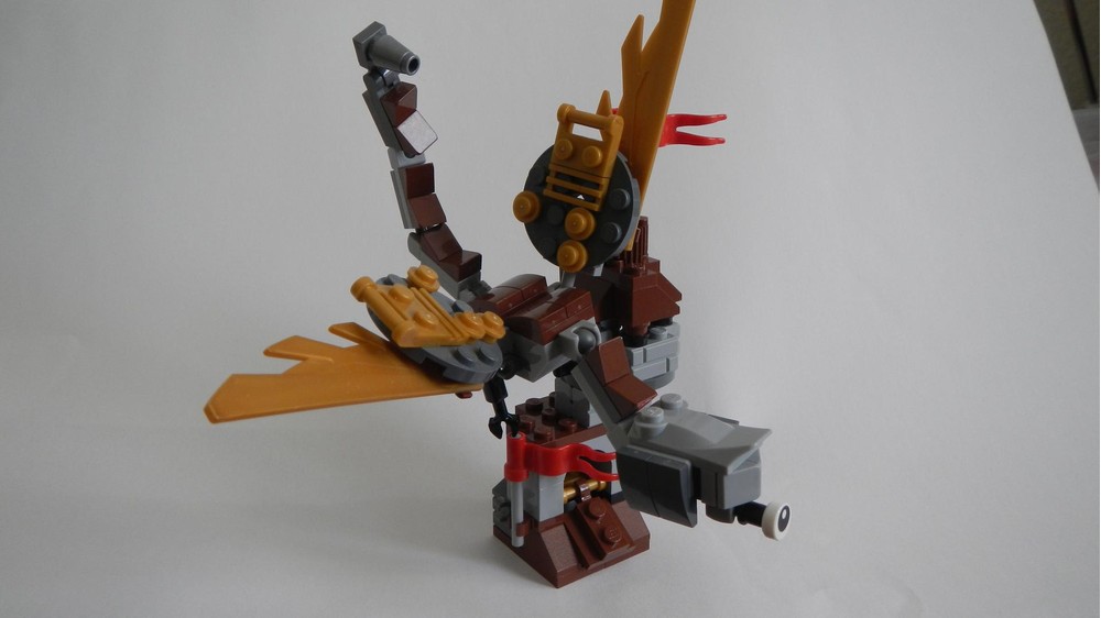 LEGO MOC Lego Mixels Medivals Alternate Build Dragon & Castle by Qrxbrx ...