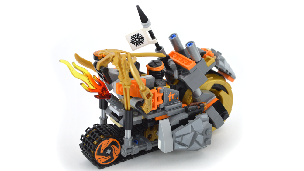LEGO MOC Cole´s Stone Bike by dorianbricktron | Rebrickable - Build ...