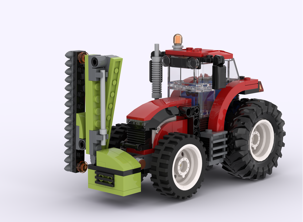 LEGO MOC Tractor Attachment Kit by revilor | Rebrickable - Build with LEGO