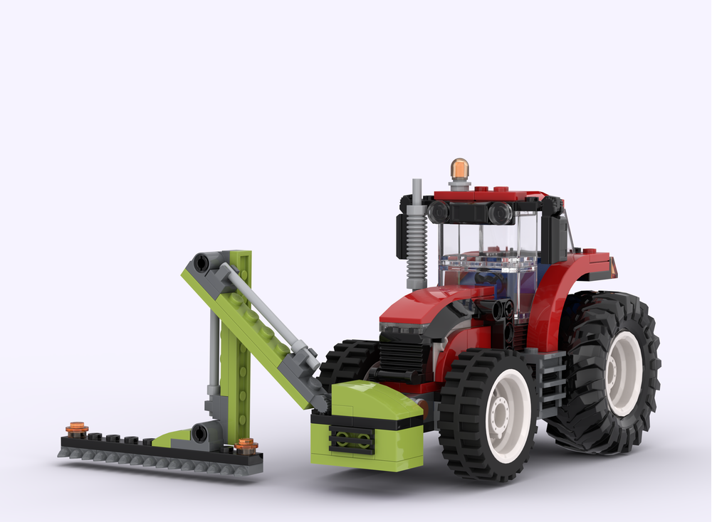 LEGO MOC Tractor Attachment Kit by revilor | Rebrickable - Build with LEGO