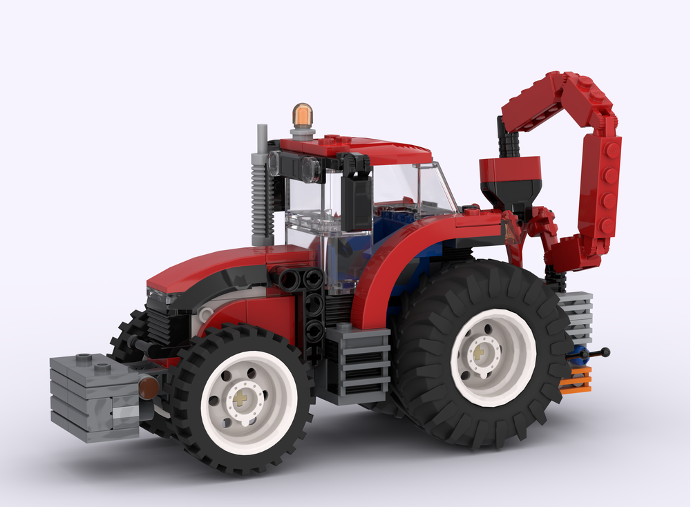 LEGO MOC Tractor Attachment Kit by revilor | Rebrickable - Build with LEGO