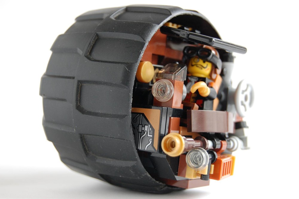 LEGO MOC Steampunk Monowheel by dorianbricktron | Rebrickable - Build ...