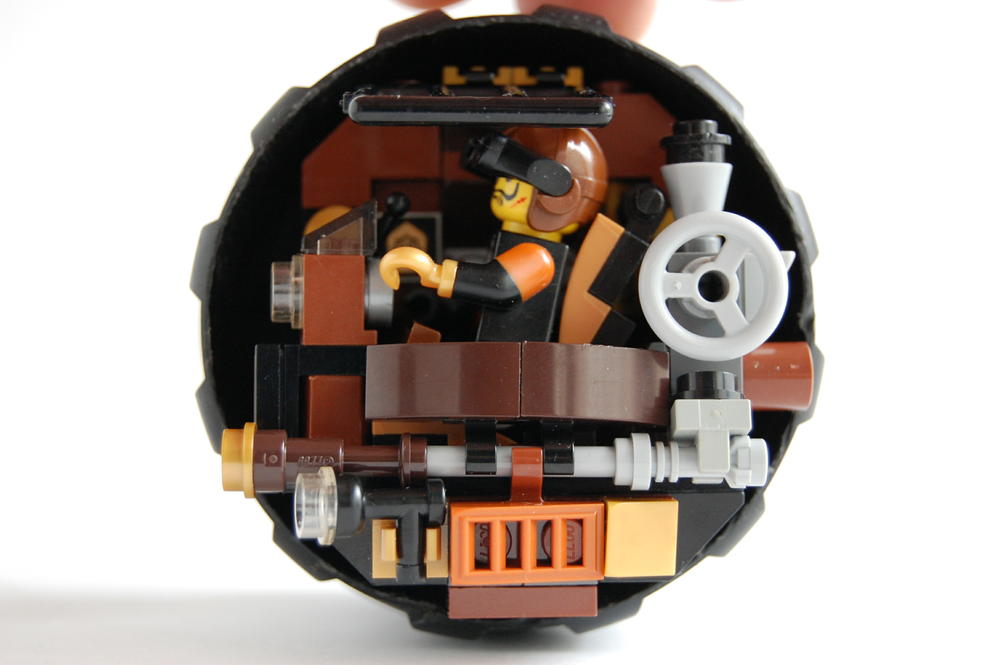 LEGO MOC Steampunk Monowheel by dorianbricktron | Rebrickable - Build ...