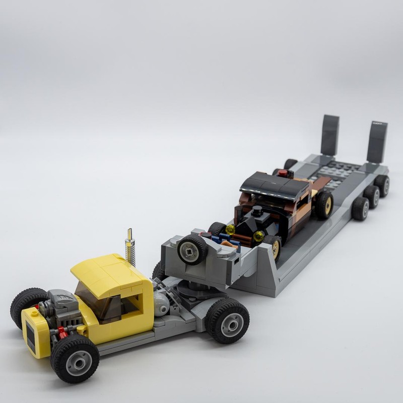 Lego Moc Car Transport Truck By Giakime Brick Rebrickable Build