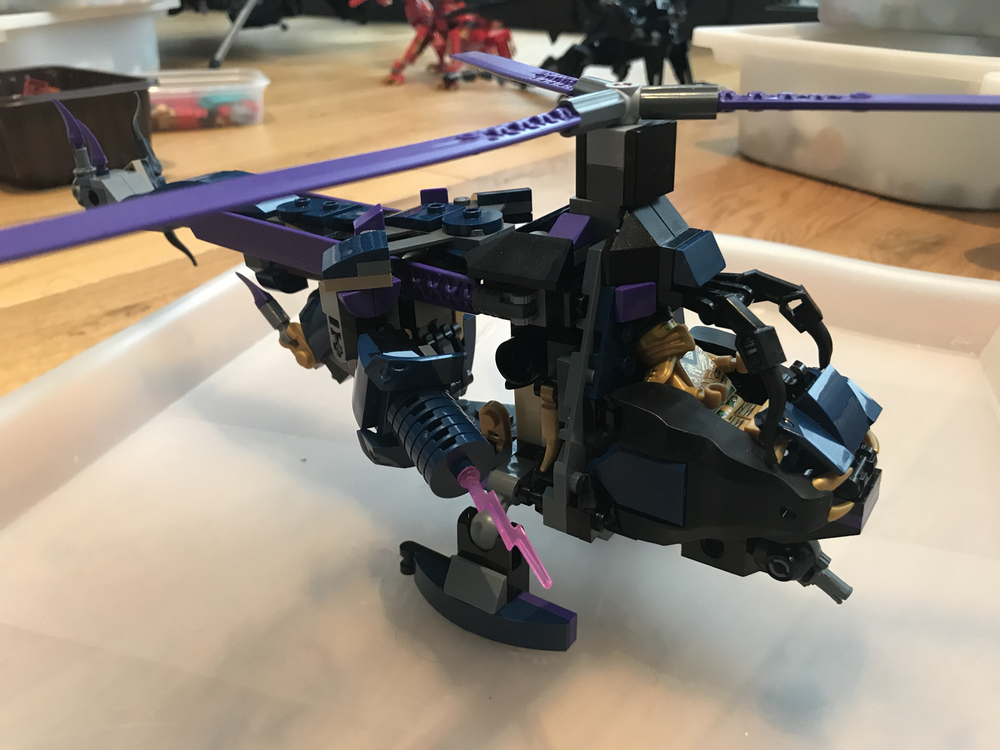 LEGO MOC-69862 71742 B model (Overlord helicopter) by tomclarke ...