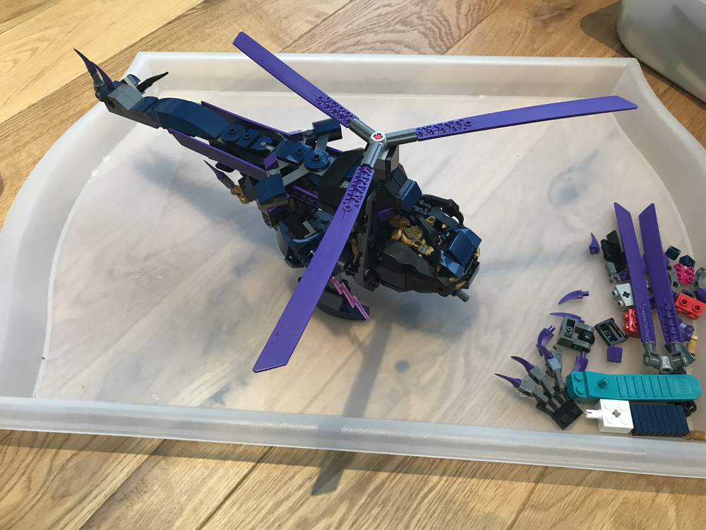 LEGO MOC-69862 71742 B model (Overlord helicopter) by tomclarke ...