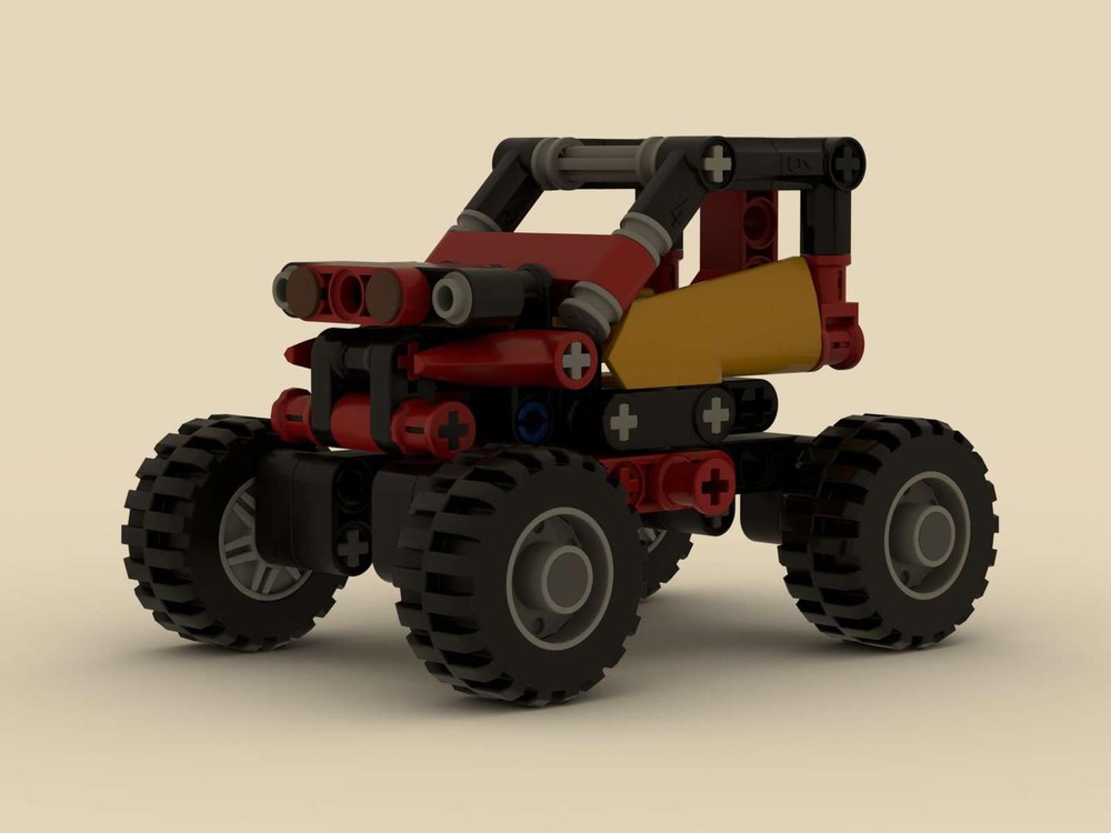 Lego Moc Mini Jeep By Viernes Rebrickable Build With Lego
