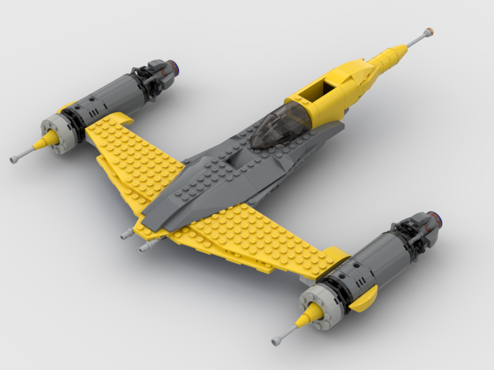 Lego Moc N2 A Starfighter By Kerfax Rebrickable Build With Lego
