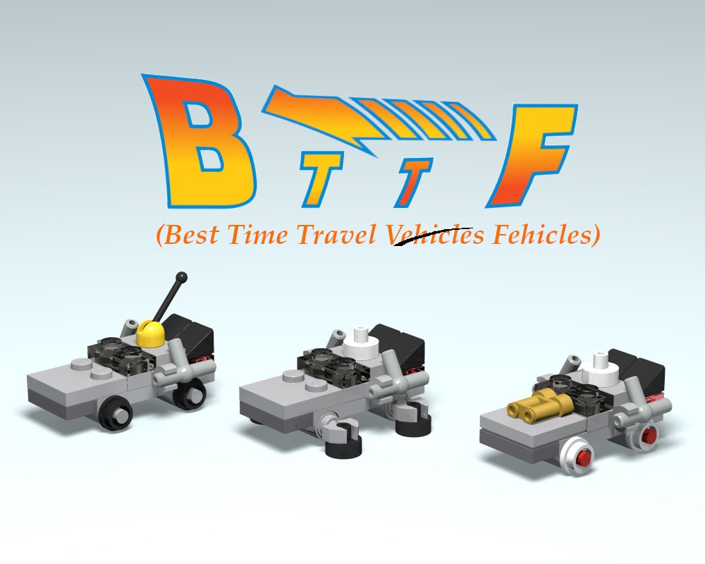 LEGO MOC (Tiny) DeLorean Time Machine - B. t. t. F. by DoubleBU ...