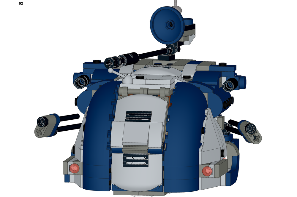 LEGO MOC-69953 Armored Speeder Tank by dorianbricktron | Rebrickable ...