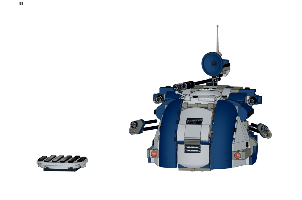 LEGO MOC-69953 Armored Speeder Tank by dorianbricktron | Rebrickable ...