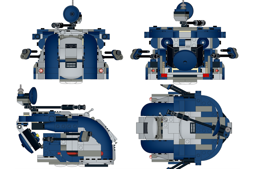 LEGO MOC-69953 Armored Speeder Tank by dorianbricktron | Rebrickable ...