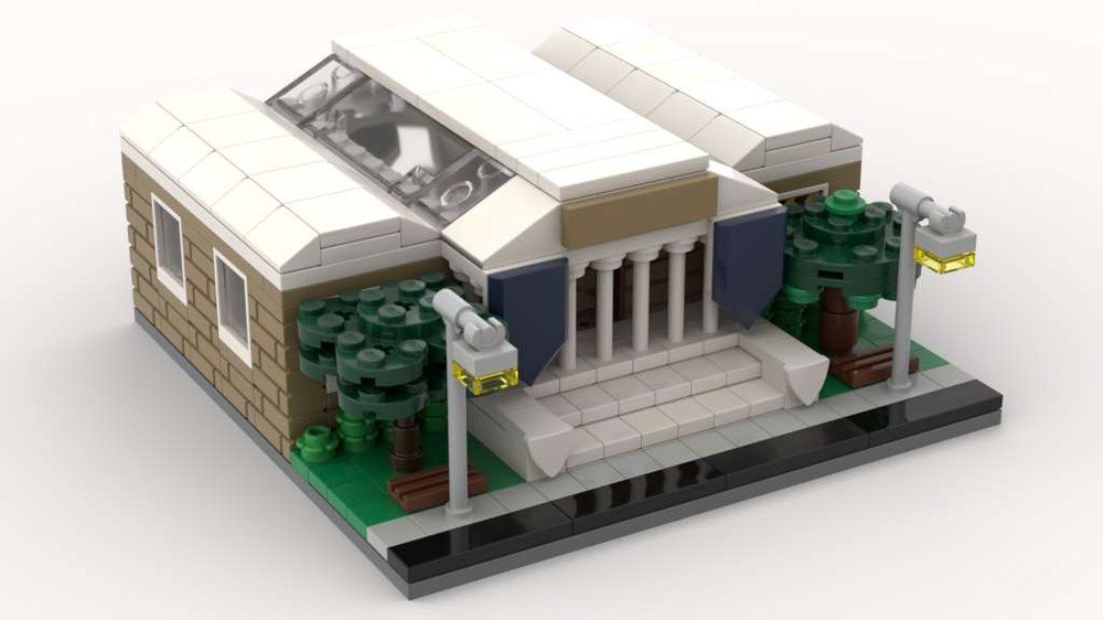 Lego Moc Modular Museum 2 By Meregt Rebrickable Build With Lego