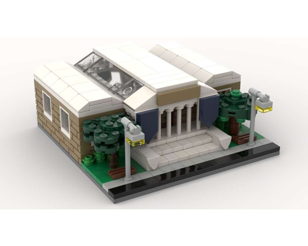 LEGO MOC Modular Museum #2 by meregt | Rebrickable - Build with LEGO