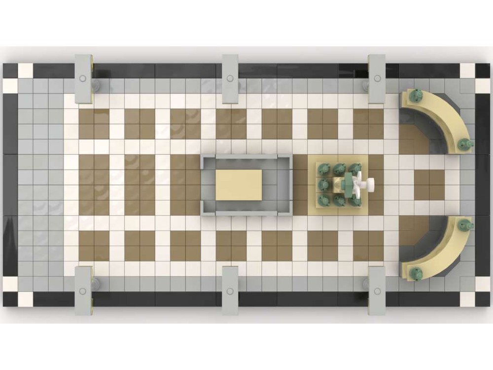 LEGO MOC Modular Square #1 by meregt | Rebrickable - Build with LEGO