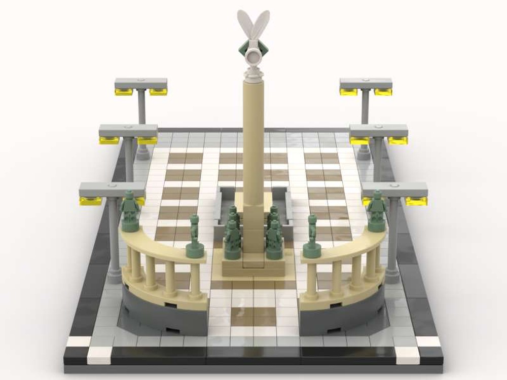 LEGO MOC Modular Square #1 by meregt | Rebrickable - Build with LEGO