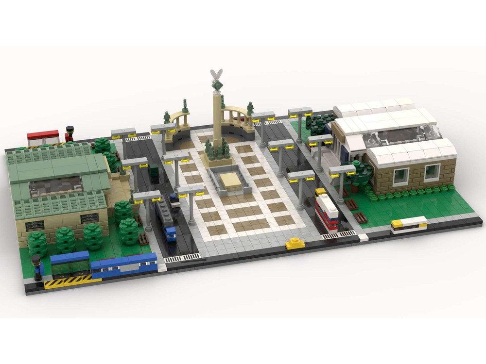 LEGO MOC Modular Square #1 by meregt | Rebrickable - Build with LEGO