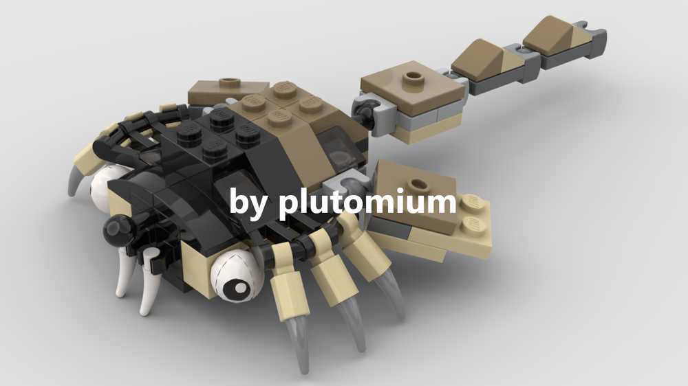 Lego Moc Scorpion Monster By Jlherbst77 Rebrickable Build With Lego