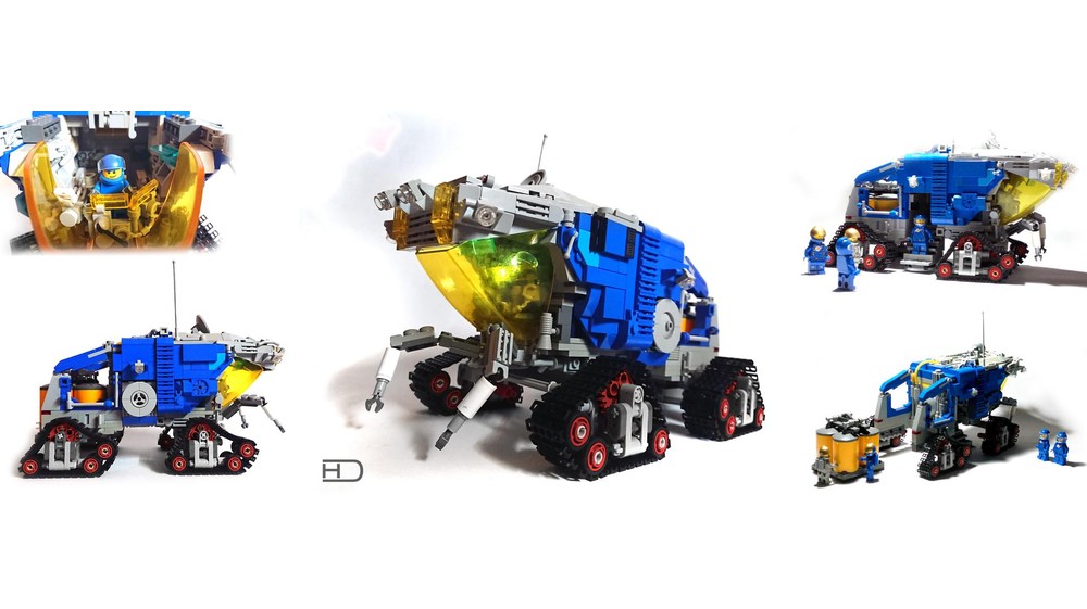 LEGO MOC Locust class space Rover by Horcikdesigns | Rebrickable ...