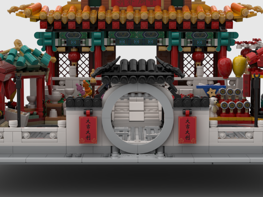 LEGO MOC-70056 Chinese New Year Temple Modular by KTBrickworks ...