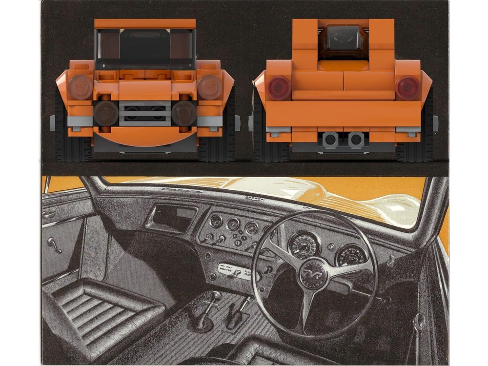 LEGO MOC TVR Griffith 200 by BrickBuiltRacers | Rebrickable - Build ...