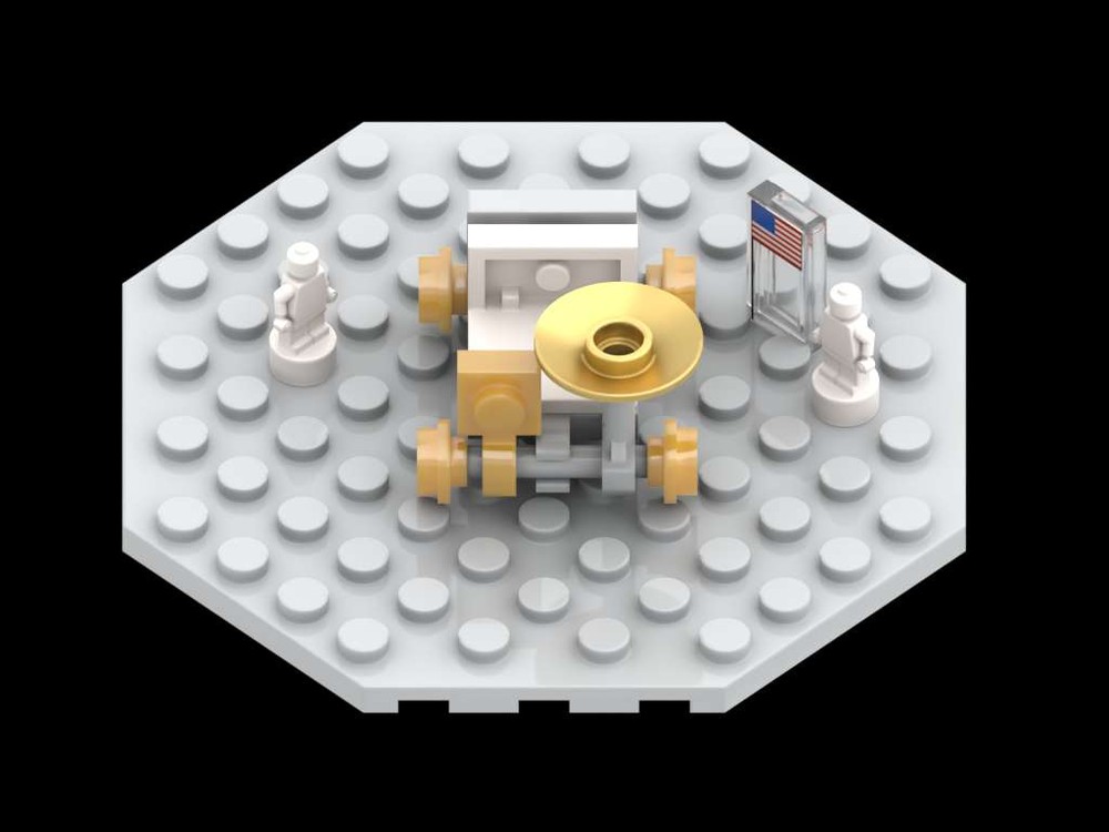 LEGO MOC Apollo Lunar Rover (1:110 scale - as Saturn V) by timepenguin ...