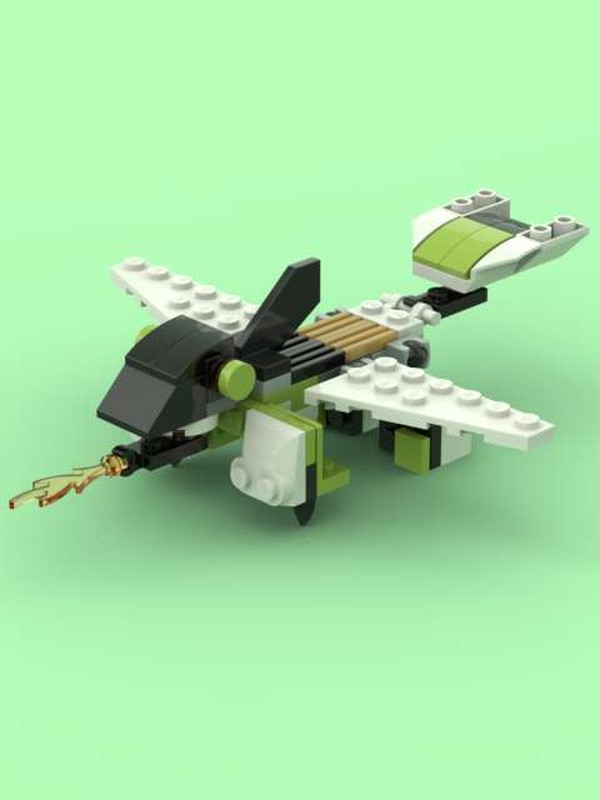 Lego Moc Niksput Dragon By Mixelmaker Rebrickable Build With Lego
