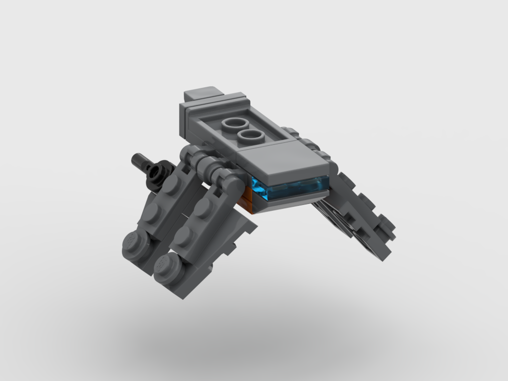 LEGO MOC Nano-Scale Zeta Class Cargo Shuttle by Toxovolist ...