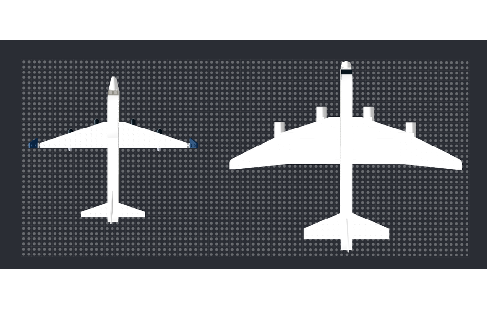 LEGO MOC Mini Airbus A380 by Dusty369 | Rebrickable - Build with LEGO