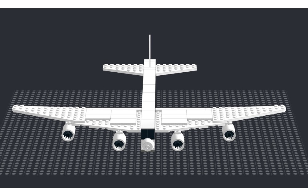 LEGO MOC Mini Airbus A380 by Dusty369 | Rebrickable - Build with LEGO