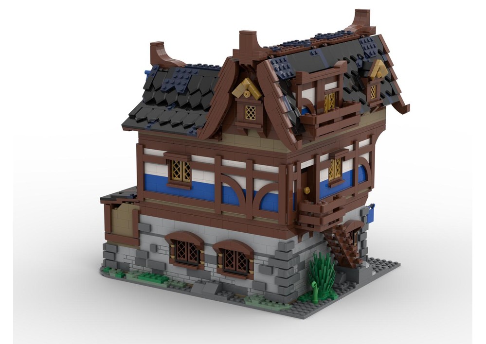 LEGO MOC MEDIEVAL TAVERN & INN by Baylon0613 | Rebrickable - Build with ...