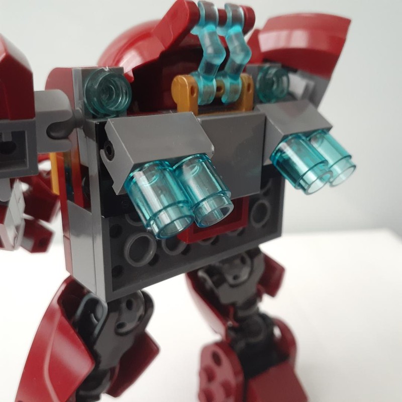LEGO MOC Hulkbuster Mech (Mark 44) by PRbrickbuilder | Rebrickable ...