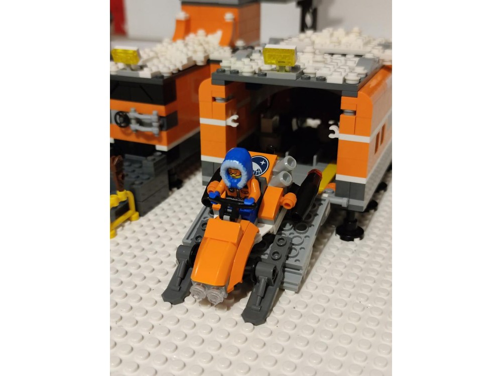 LEGO MOC Arctic speeder by silenfu | Rebrickable - Build with LEGO