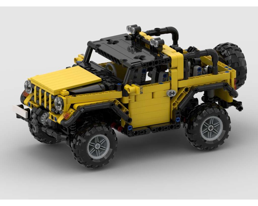 LEGO MOC Jeep by Lego_Tech | Rebrickable - Build with LEGO