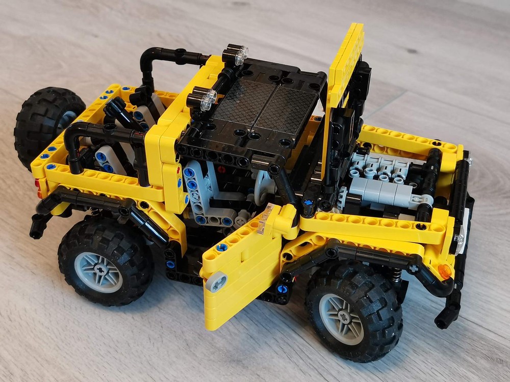 LEGO MOC Jeep by Lego_Tech | Rebrickable - Build with LEGO