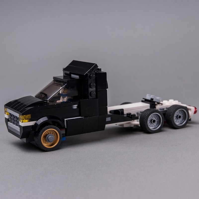 Lego Moc 75881 Big Rig By Keep On Bricking Rebrickable Build With Lego