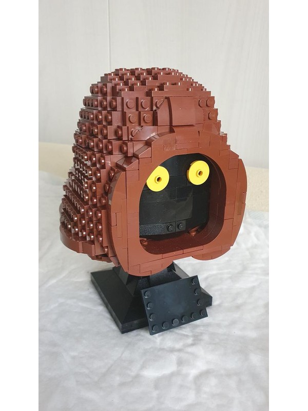 LEGO MOC Jawa bust - Helmet Collection Style by Albo.Lego | Rebrickable ...