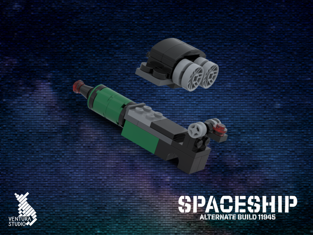 Lego Moc Spaceship By Pack Of Bricks Rebrickable Build With Lego