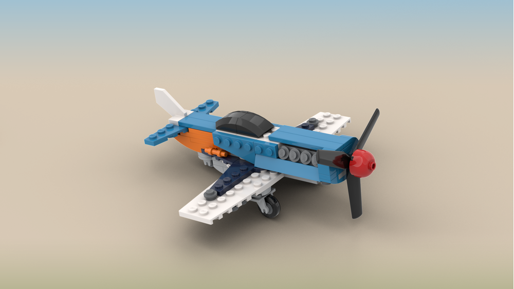 LEGO MOC Lego 31099 - MOC - P51 Mustang by mdk_813 | Rebrickable ...