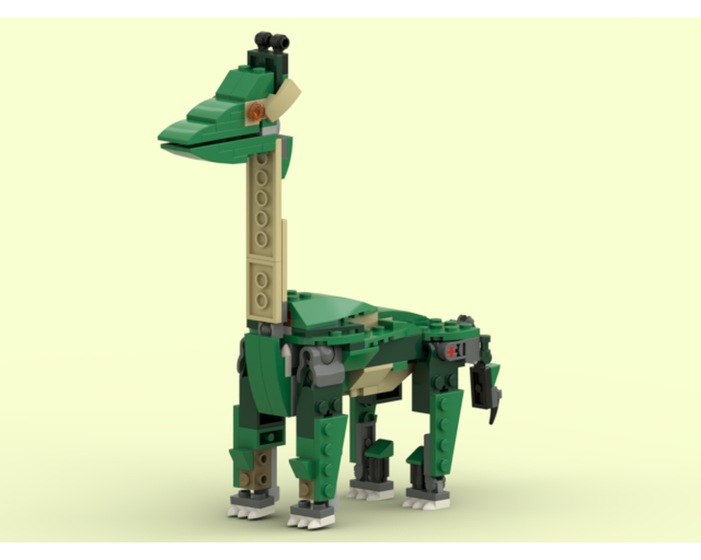 LEGO MOC 31058 Giraffe by Banjans | Rebrickable - Build with LEGO