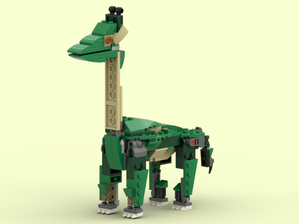 LEGO MOC 31058 Giraffe by Banjans | Rebrickable - Build with LEGO