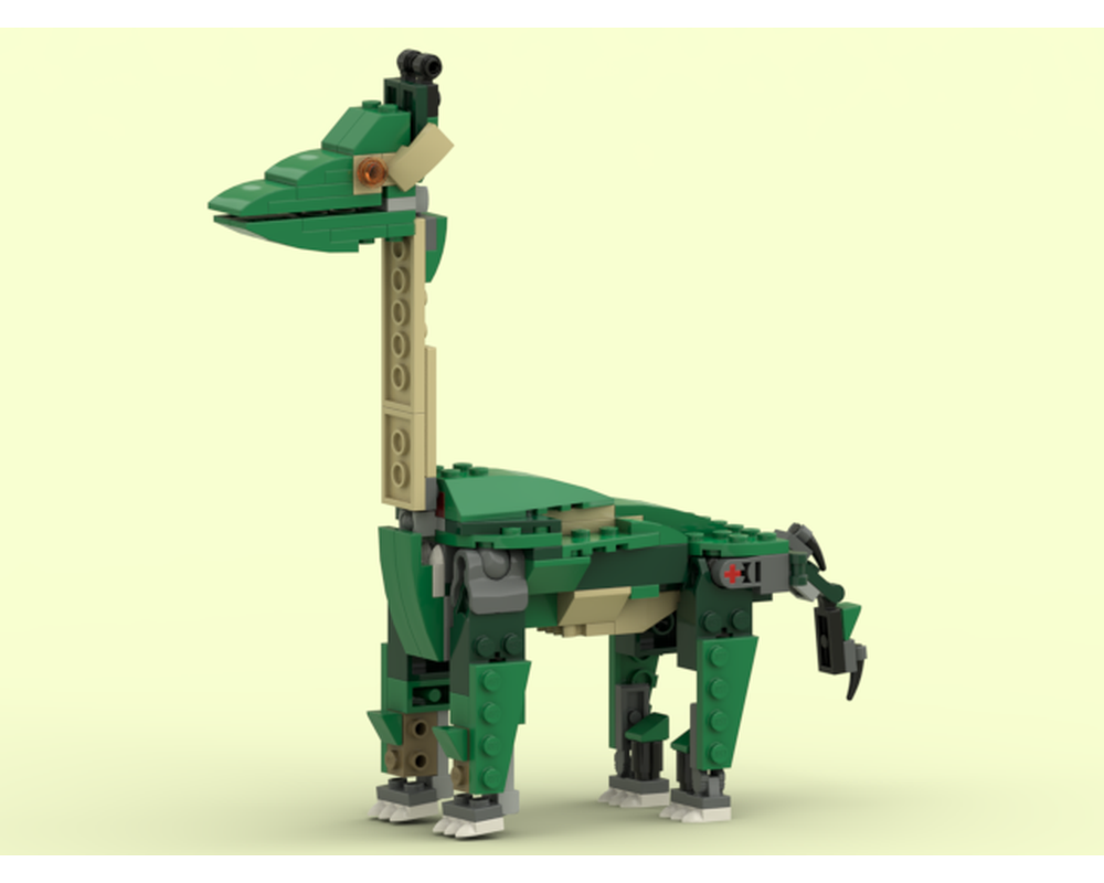 LEGO MOC 31058 Giraffe by Banjans | Rebrickable - Build with LEGO