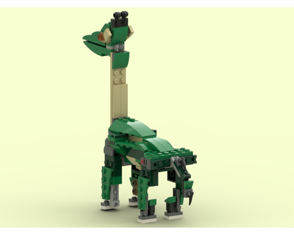 LEGO MOC 31058 Giraffe by Banjans | Rebrickable - Build with LEGO