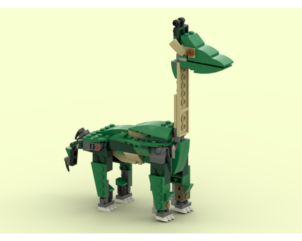 LEGO MOC 31058 Giraffe by Banjans | Rebrickable - Build with LEGO