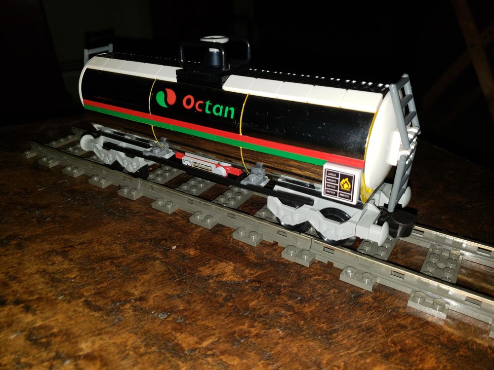 Lego Moc Chrome Octan Tanker By Rocket Racer318 Rebrickable Build