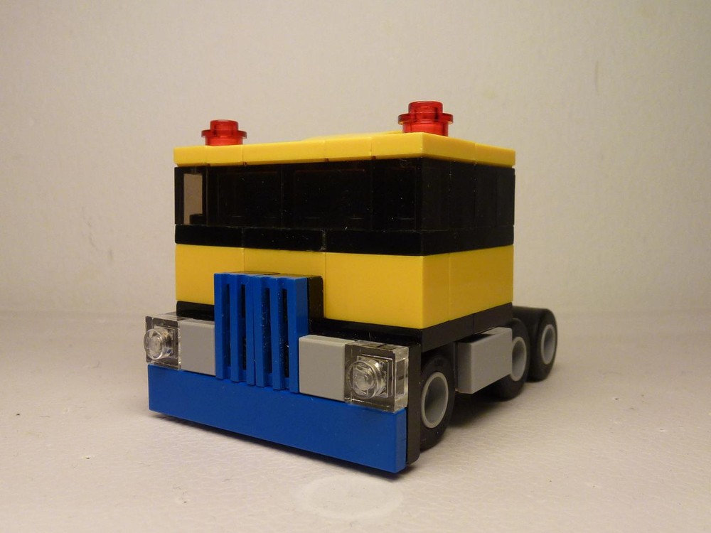 LEGO MOC 31060 Flat Nose Big Rig by perbonde | Rebrickable - Build with ...