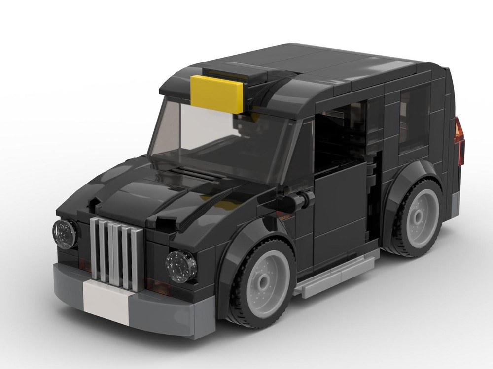 LEGO MOC London Black Cab / Taxi by philm400 | Rebrickable - Build with ...